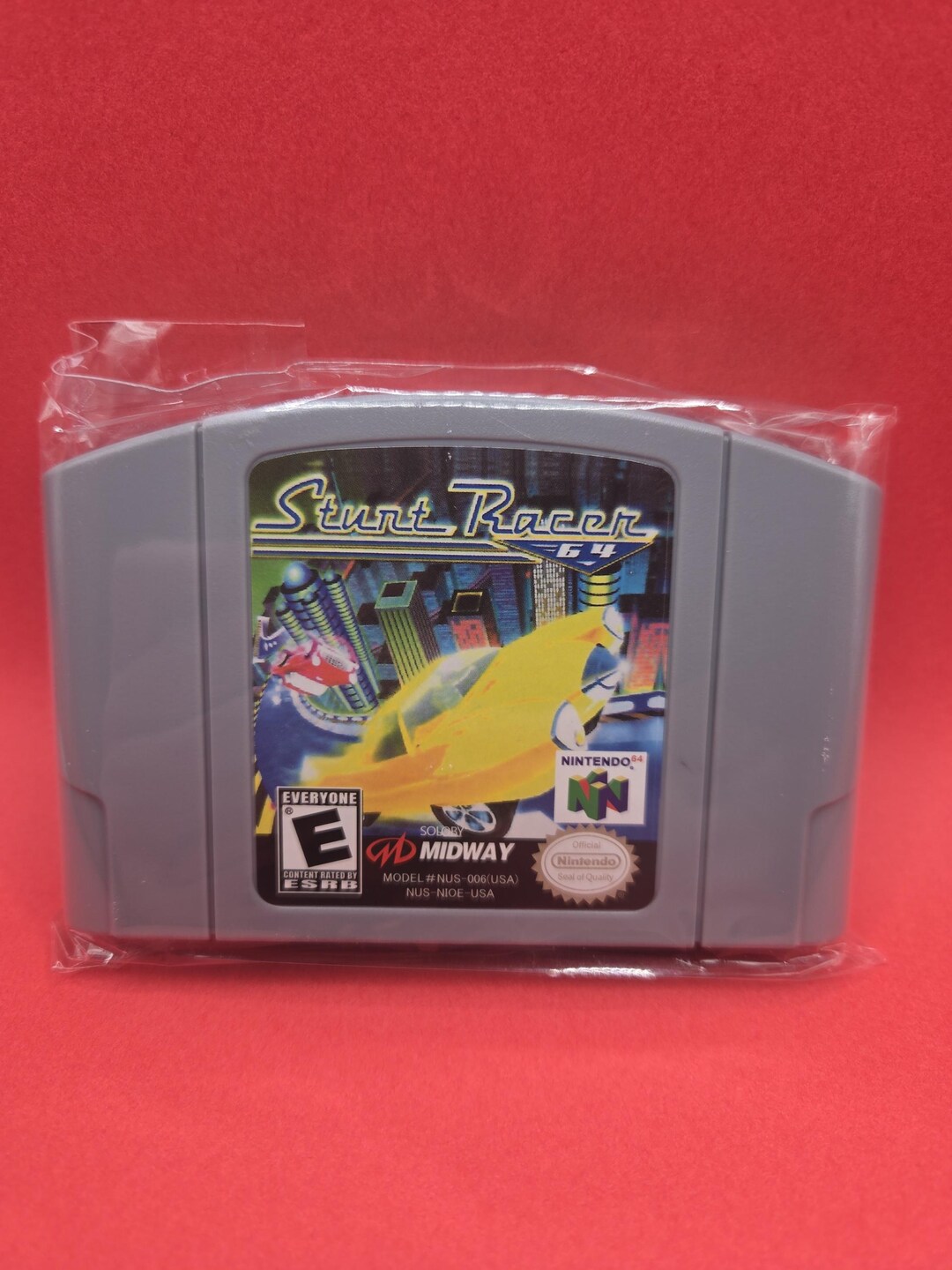 Stunt Racer - N64 Game Cartridge - Etsy