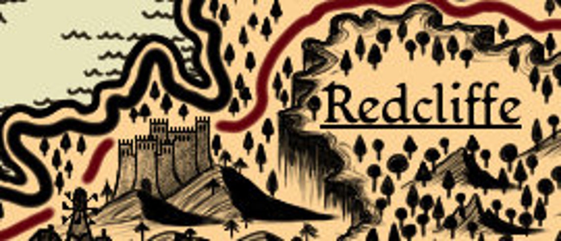Map of Ferelden - Etsy