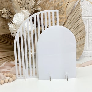 Double Arch Gateway Acrylic Blank Table Sign - Half Arch Gateway + Arch ...