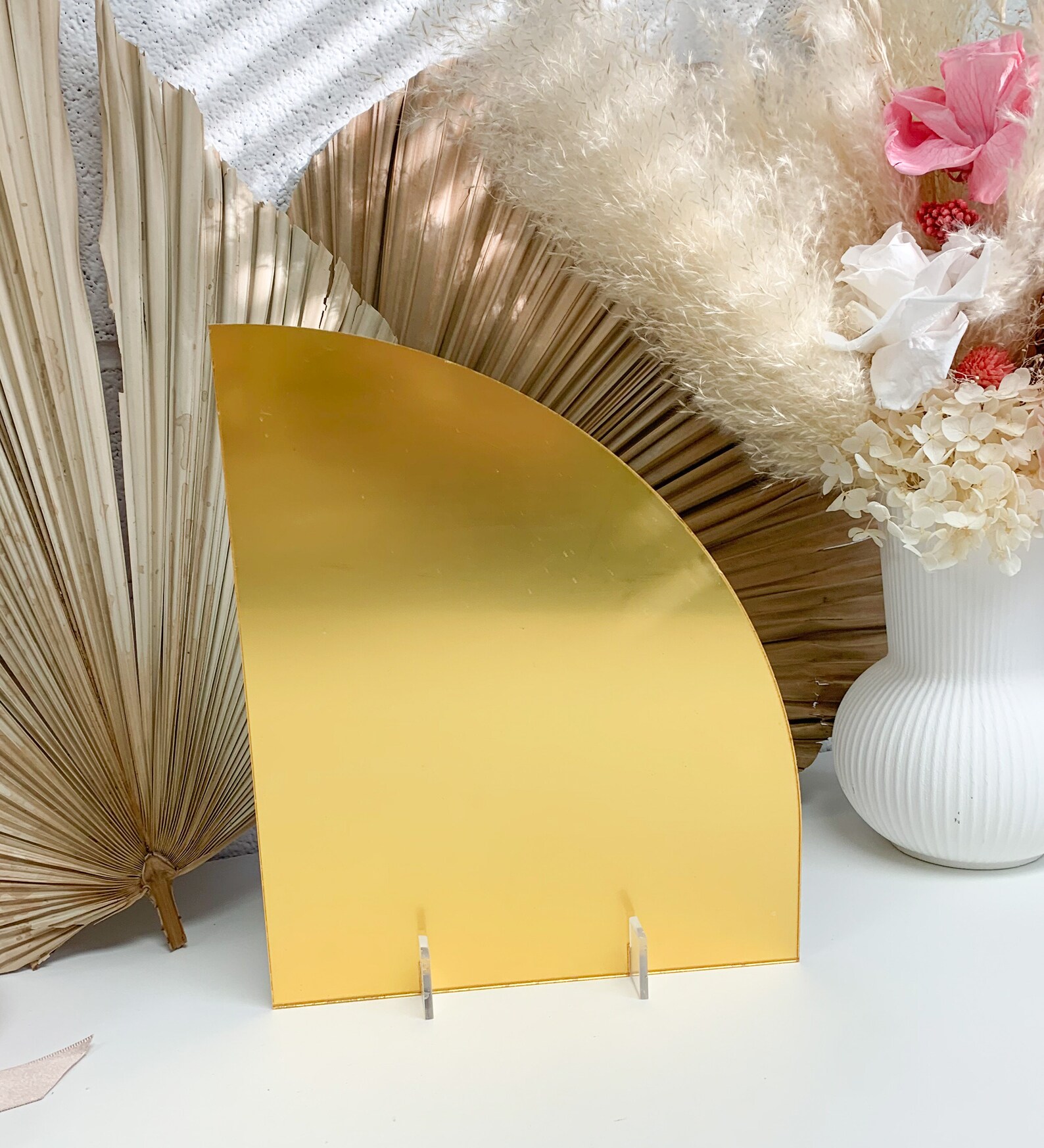 Half Arch Acrylic Blank Table Sign - Etsy