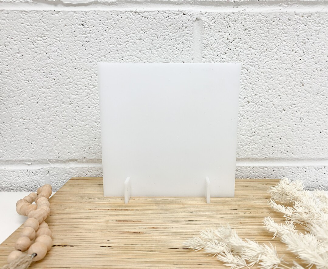 Square Acrylic Blank Table Sign - Etsy