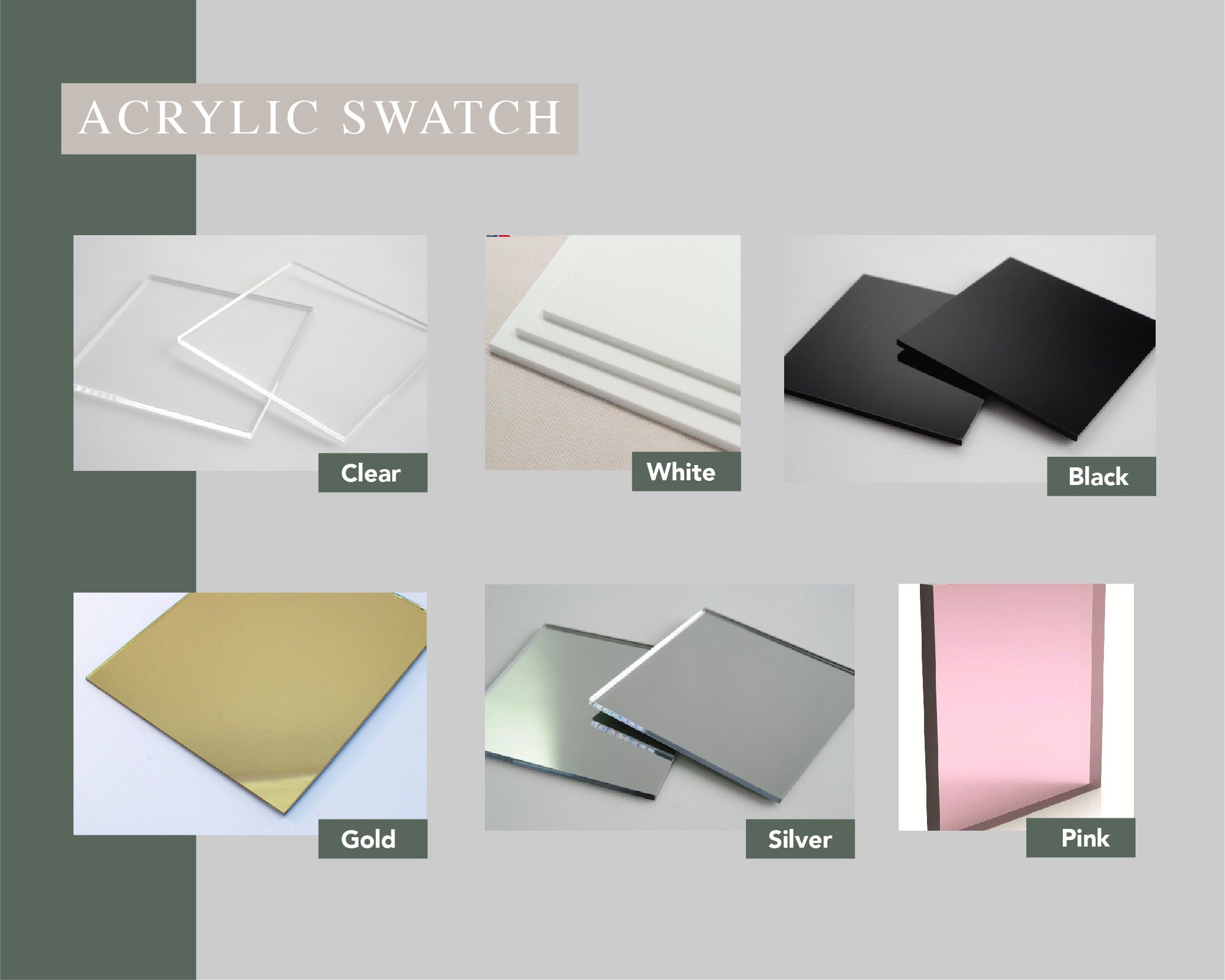 Arch Acrylic Blank Table Sign | Etsy Canada