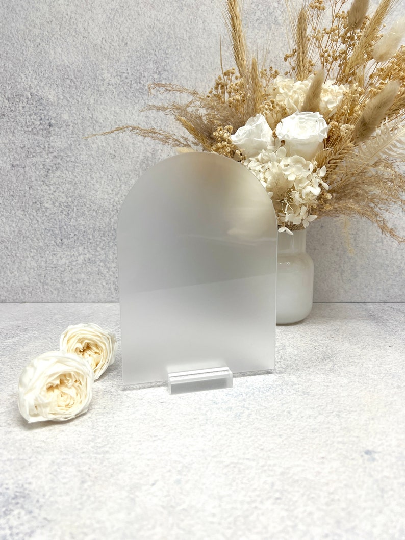 Arch 8"x10" - Acrylic Blank Table Sign - Etsy