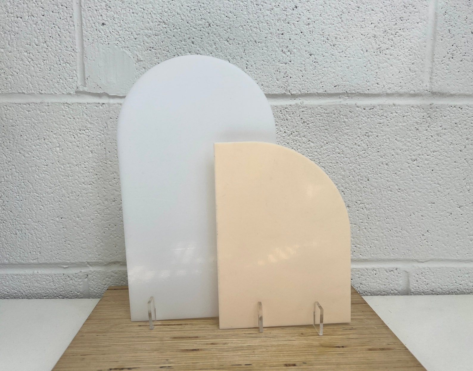 Double Arch Blank Acrylic Table Sign - Etsy