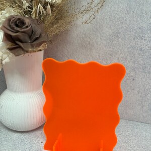 Wavy Rectangle Acrylic Blank Table Sign - Etsy