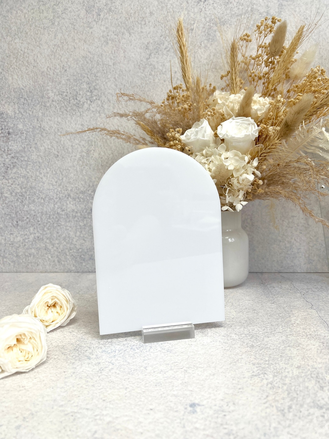 Arch 8"x10" - Acrylic Blank Table Sign - Etsy