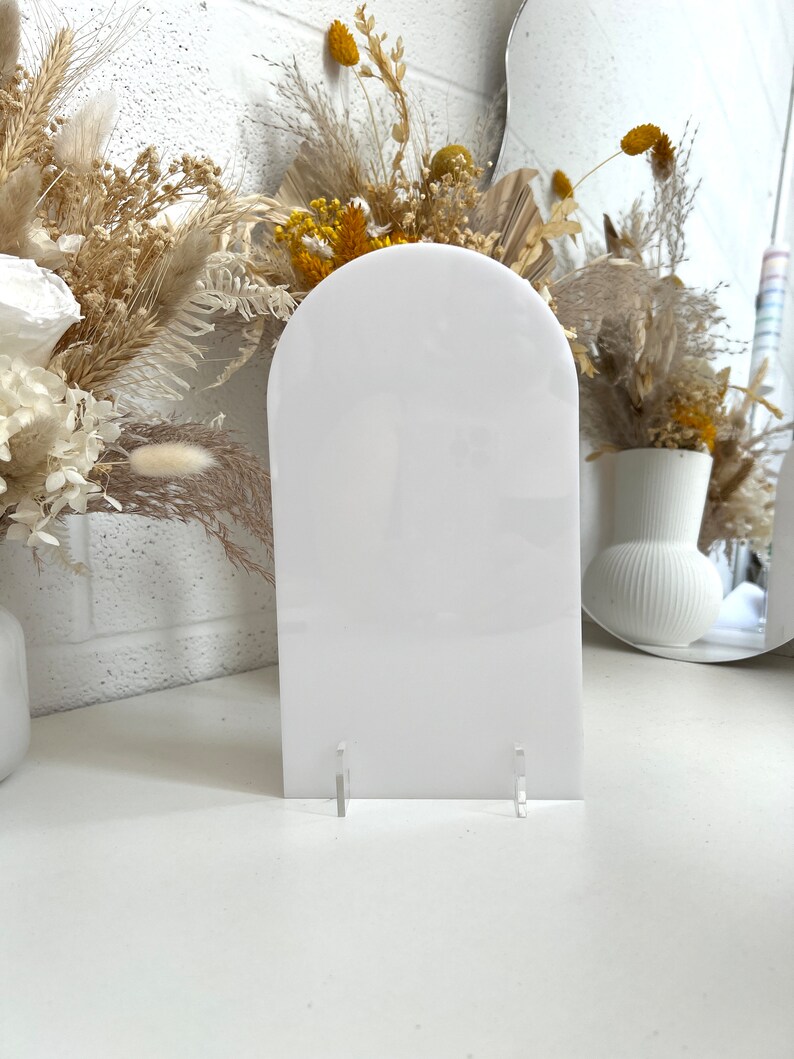 DIY Arch Acrylic Blank Table Sign-wedding Signs event Signs - Etsy