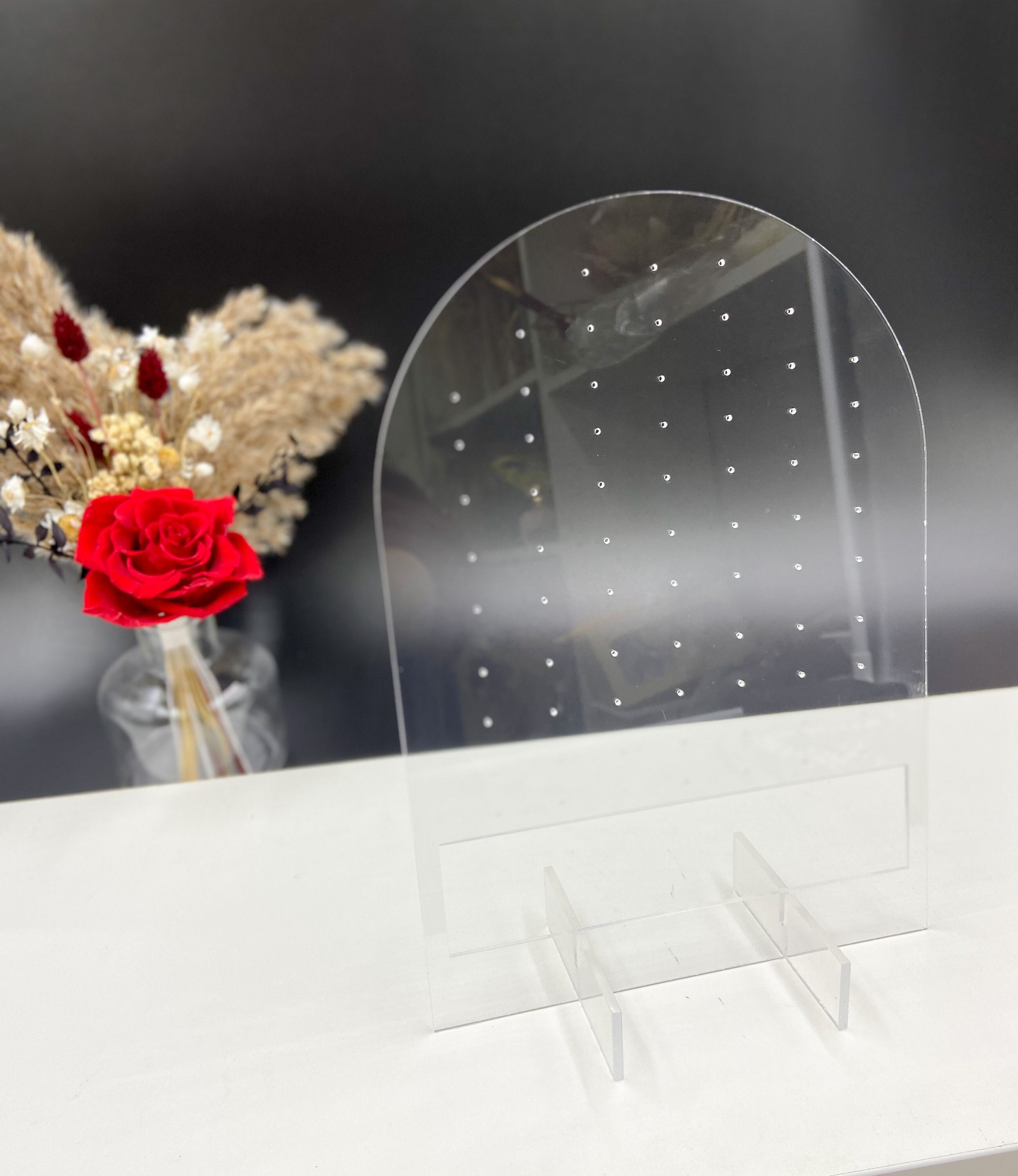 Acrylic Earring Display Arch - Etsy