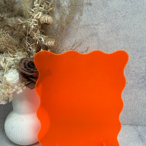 Wavy Rectangle Acrylic Blank Table Sign - Etsy