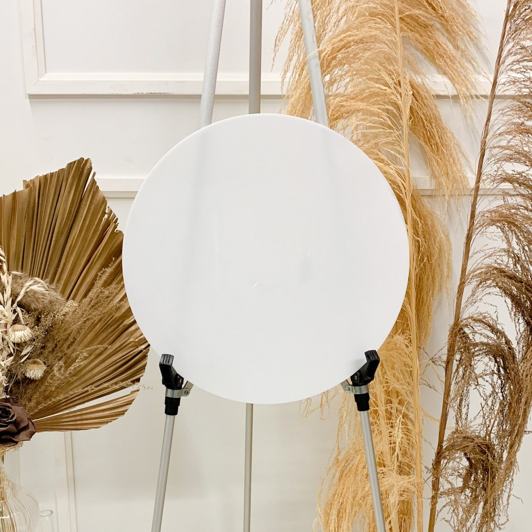 Acrylic Blank Welcome Sign - Round - Etsy