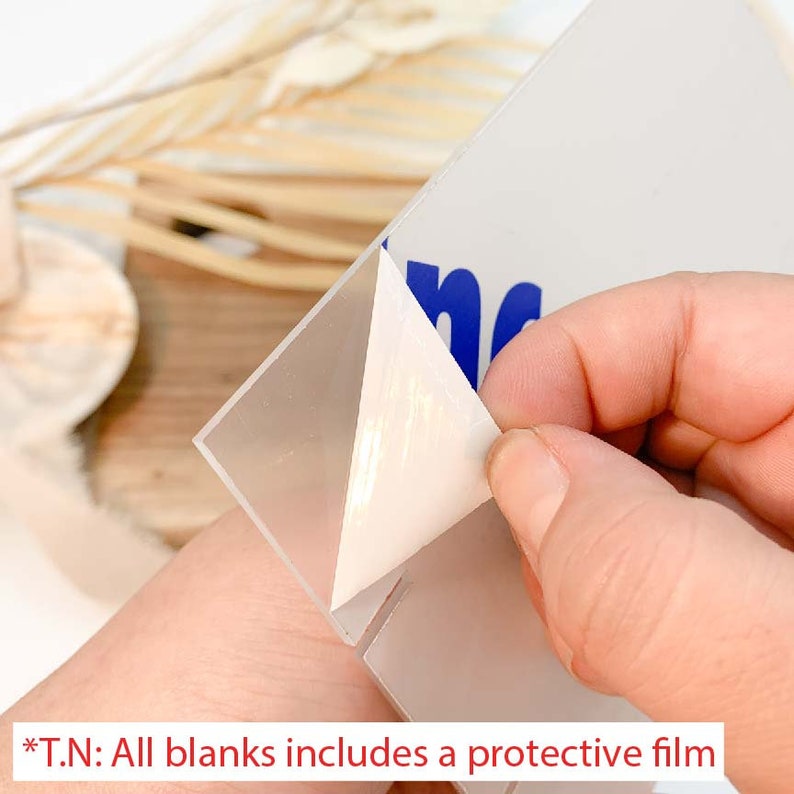 Oval Blank Acrylic Name Place - Etsy