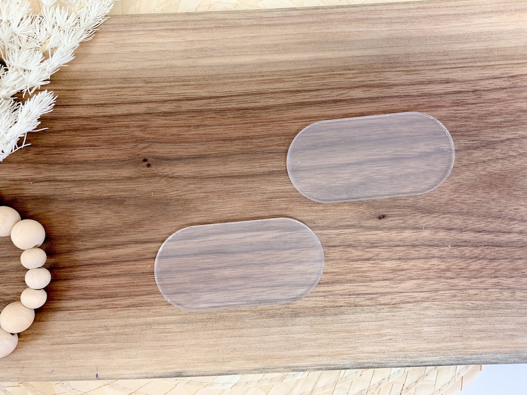 Oval Blank Acrylic Name Place - Etsy