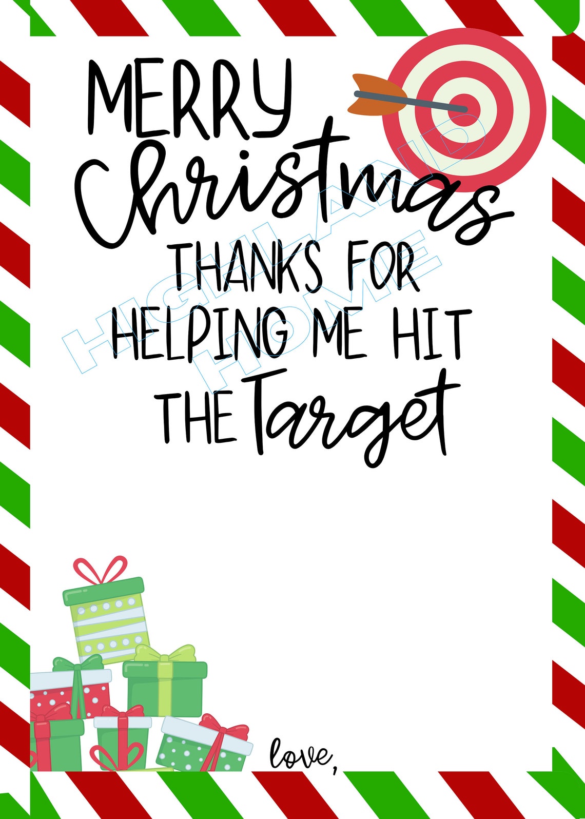 Printable Teacher Christmas Gift Card Holders - Etsy