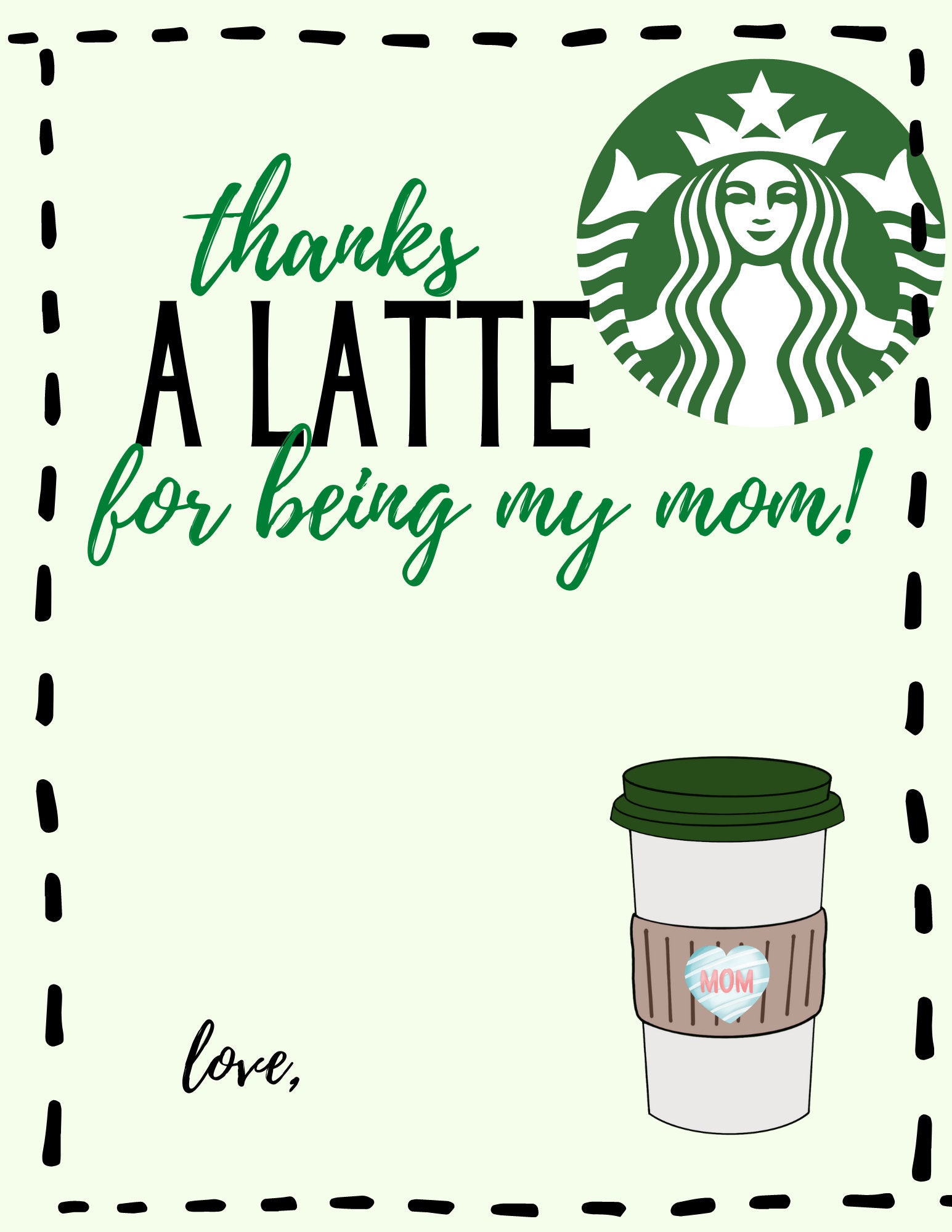 Printable Mother's Day Cards for Gift Cardsmother's - Etsy