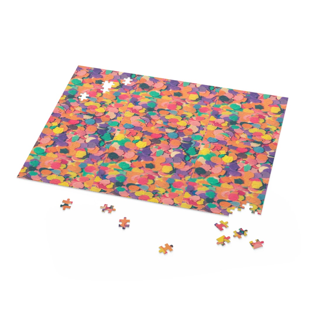 Ultra Hard Confetti Puzzle - A Challenging and Colorful 120, 252, and ...