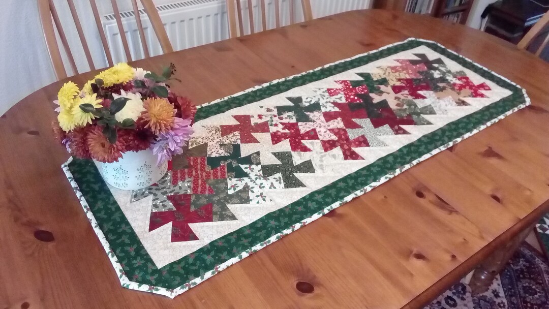 Easy Windmill Table Runner PDF - Etsy