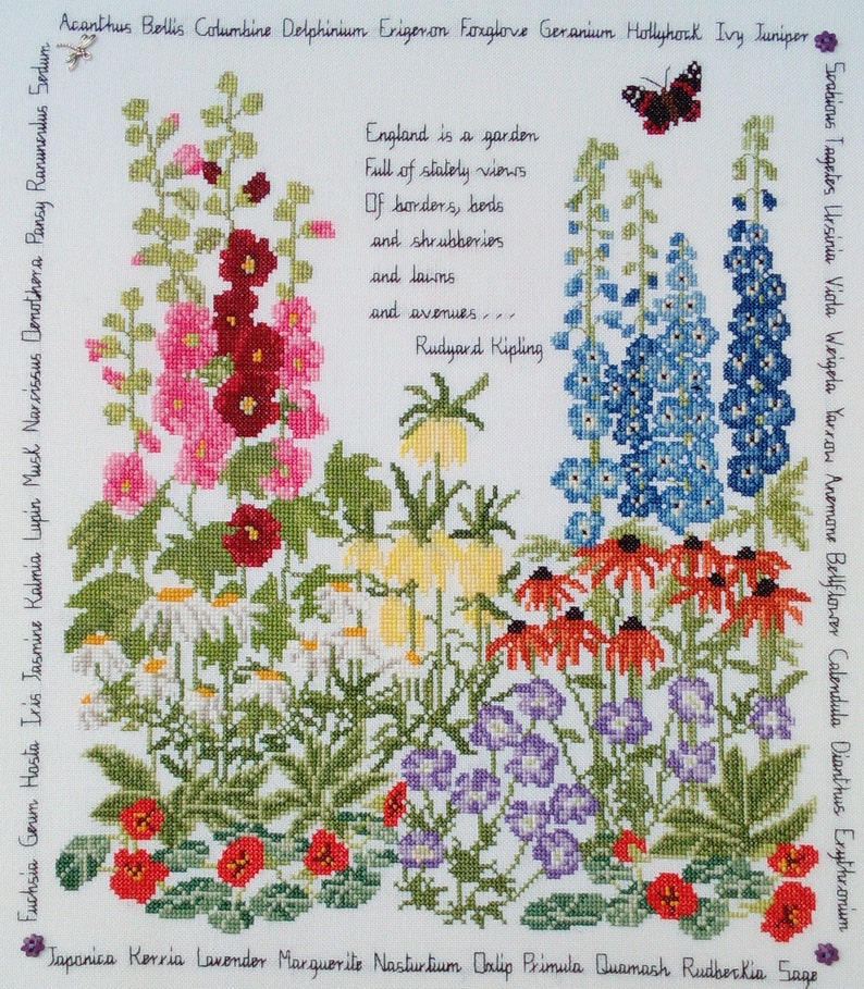 Country House Garden Sampler - Etsy
