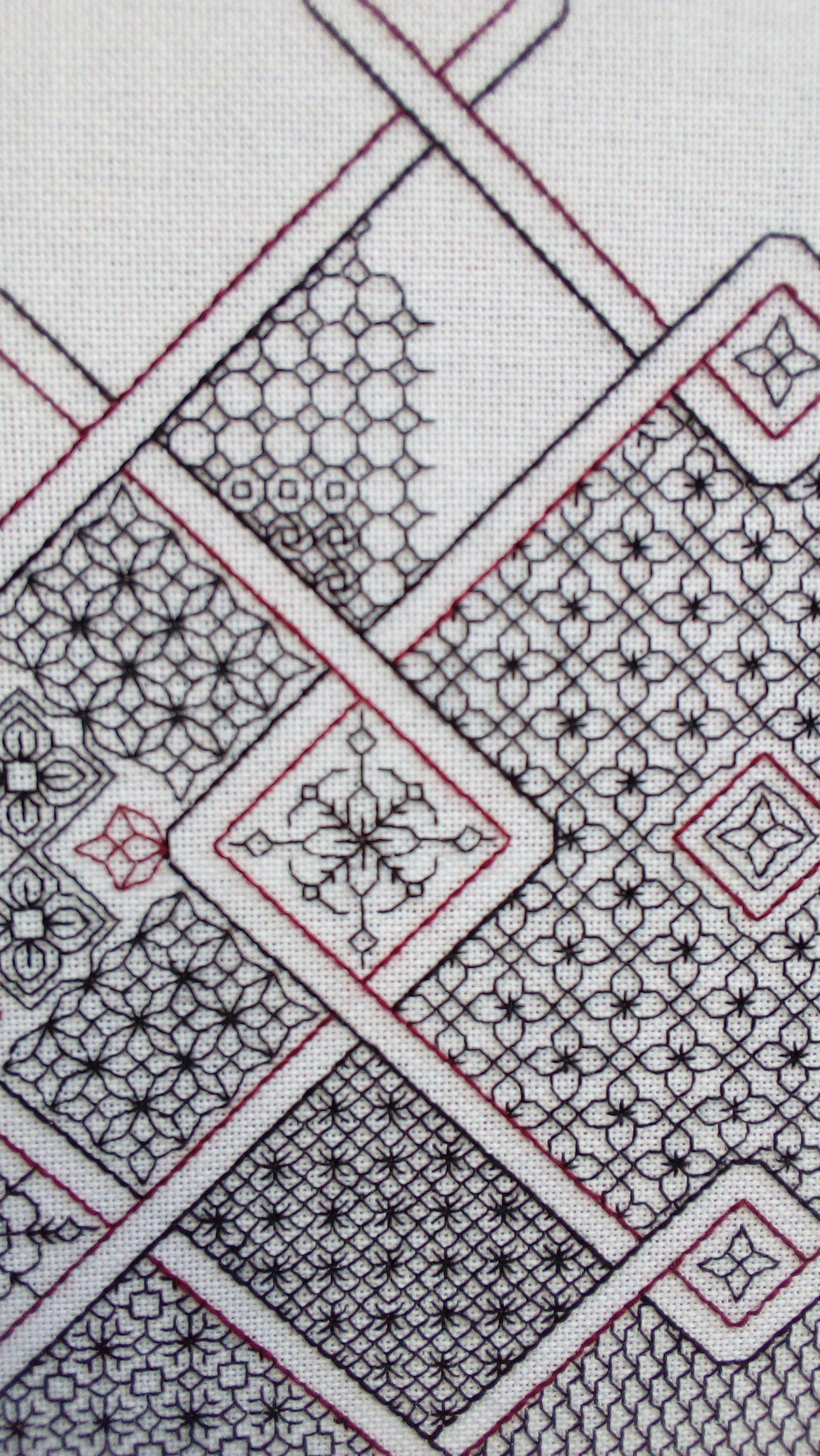 Celtic Blackwork Sampler Pattern | Etsy