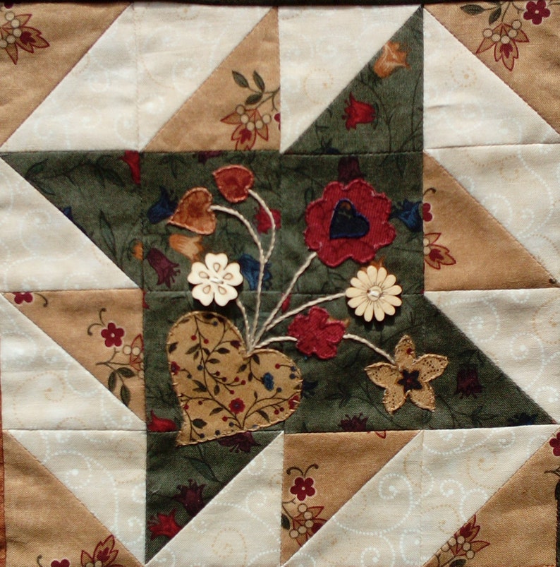 Scrappy Vintage Friendship Quilt Part 2 PDF - Etsy