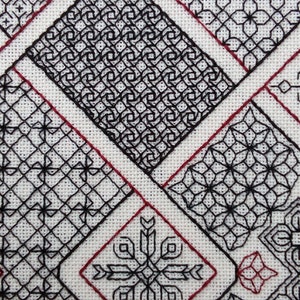 Celtic Blackwork Sampler Pattern - Etsy