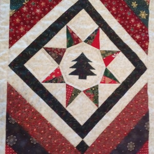 Christmas Tree Braid Table Runner PDF - Etsy