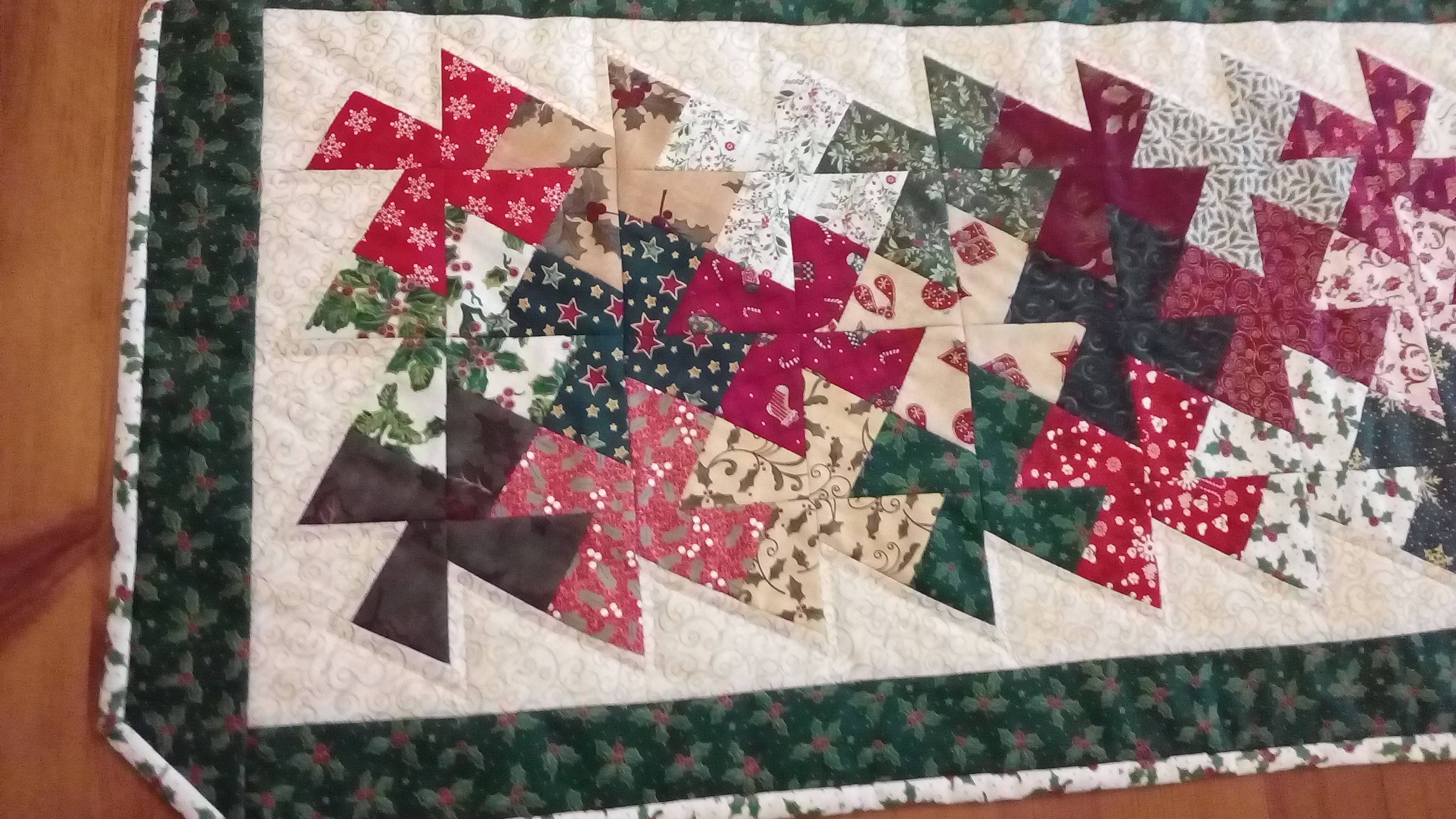 Easy Windmill Table Runner PDF - Etsy