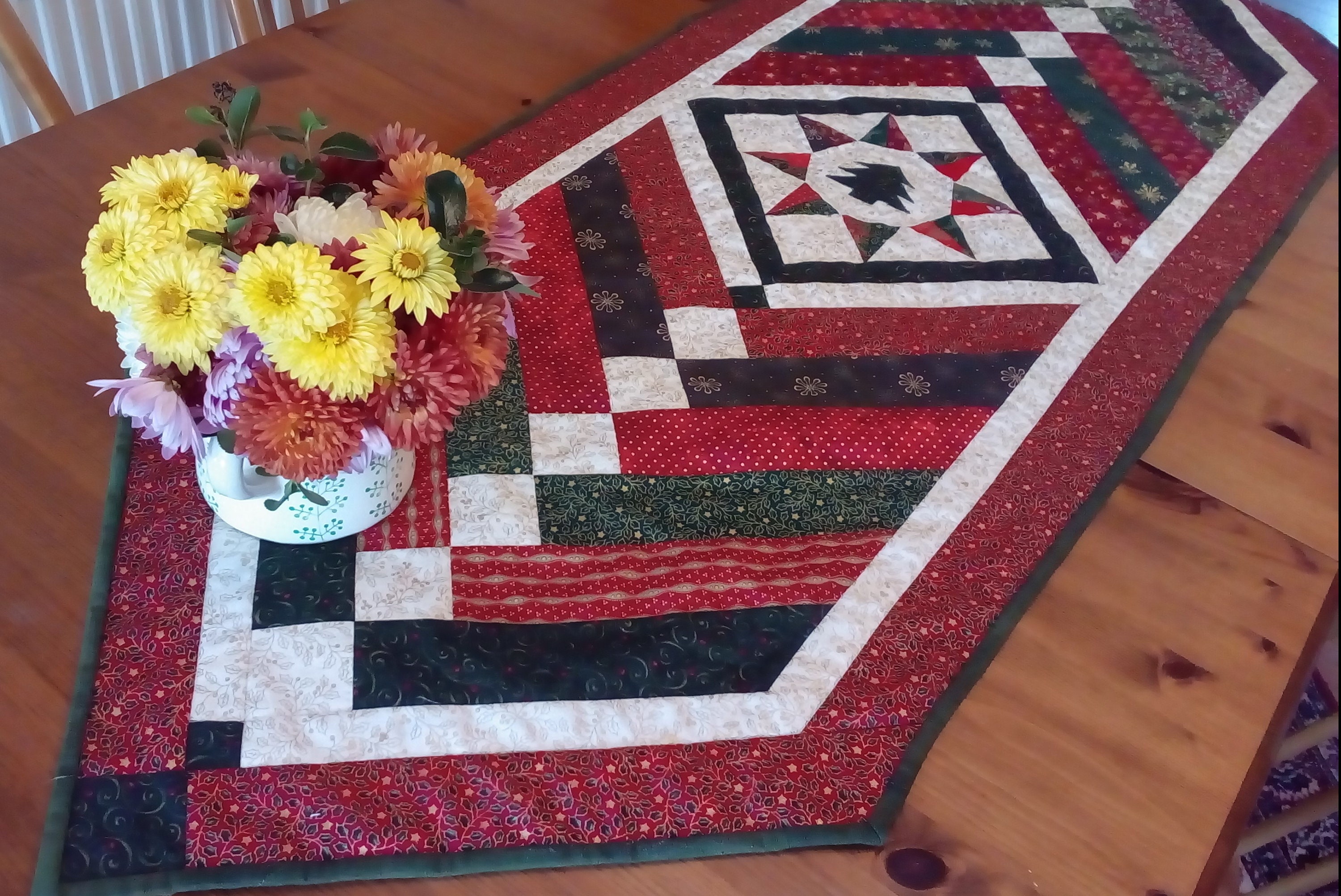 Christmas Tree Braid Table Runner PDF - Etsy