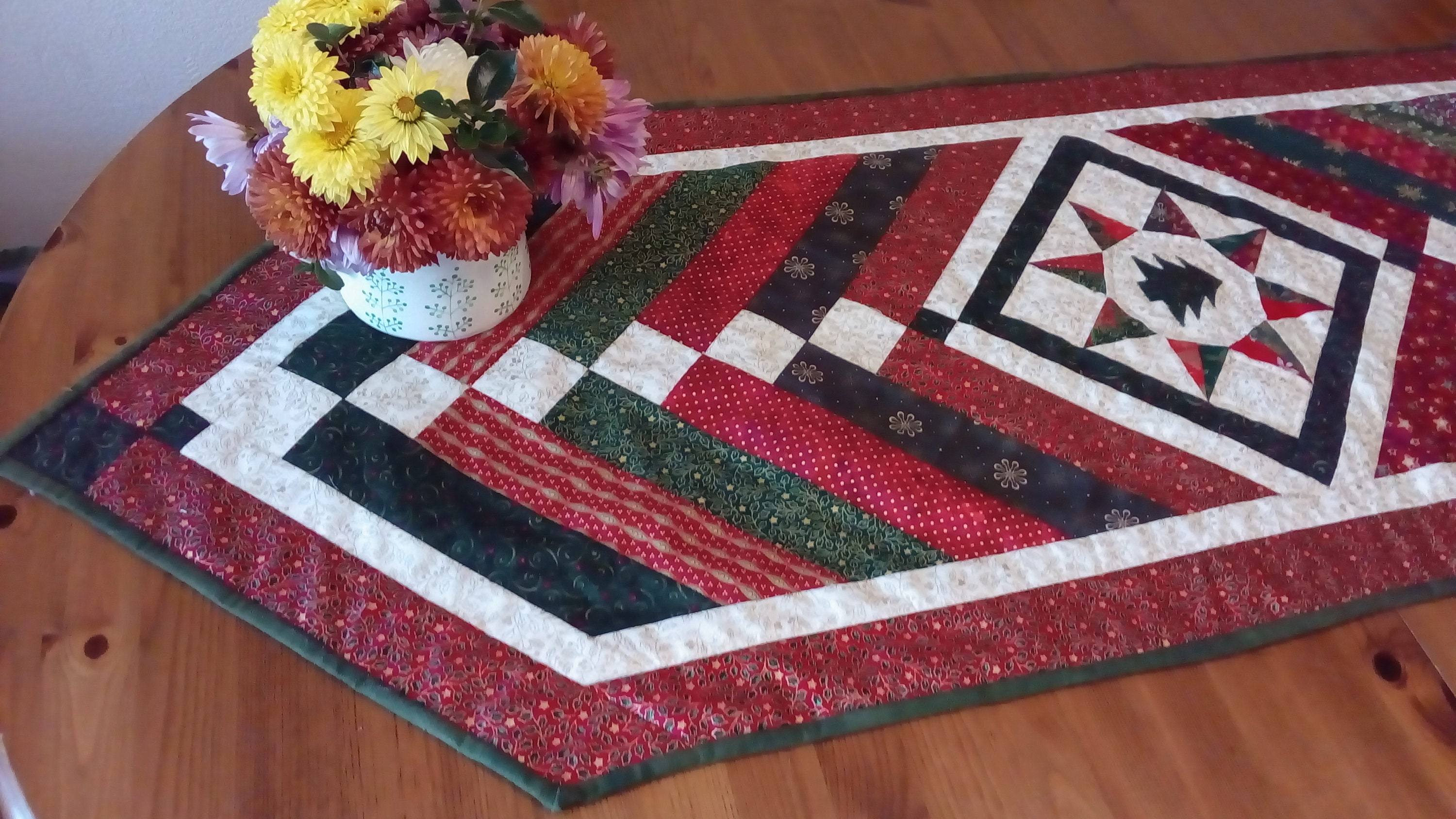 Christmas Tree Braid Table Runner PDF - Etsy