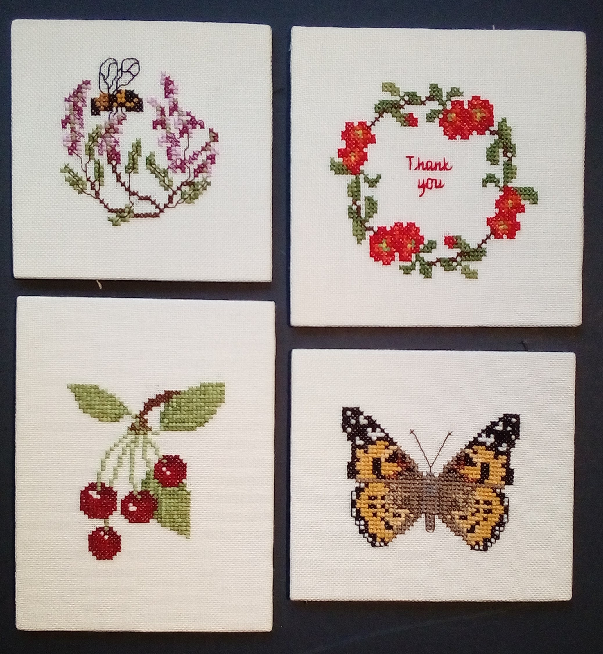 Stitch School Lesson 1 Cross Stitch With Ten Small Designs - Etsy