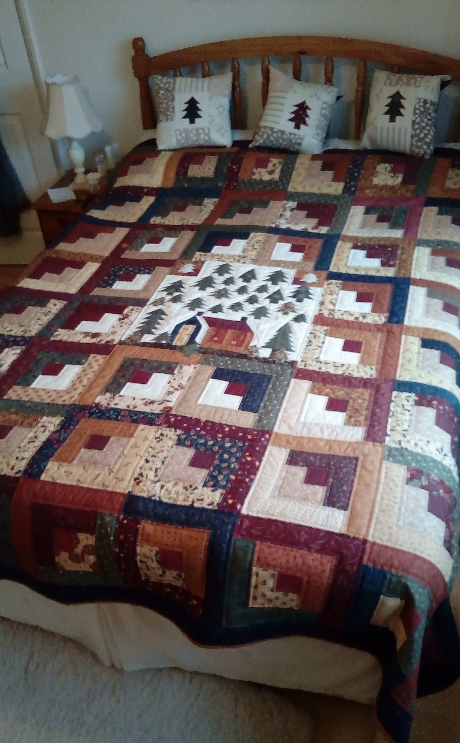 Cabin in the Woods Quilt Pattern - Etsy