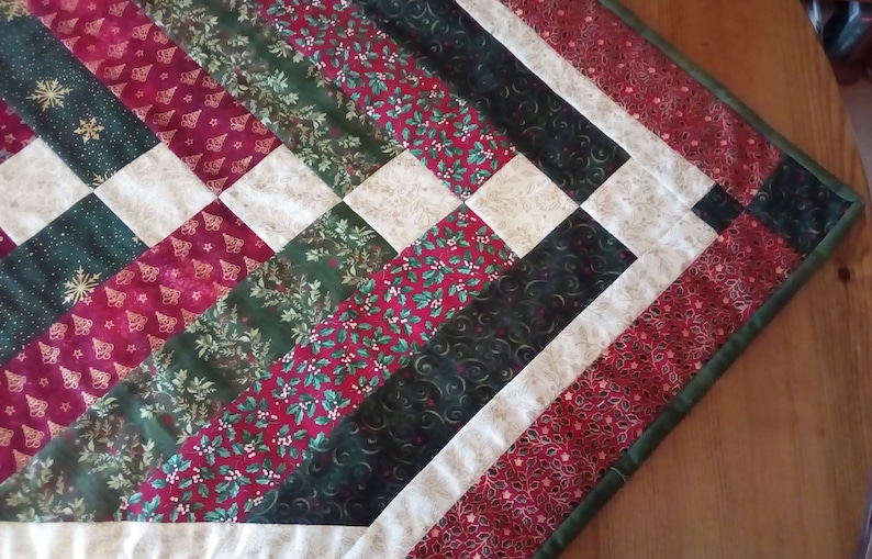 Christmas Tree Braid Table Runner PDF - Etsy