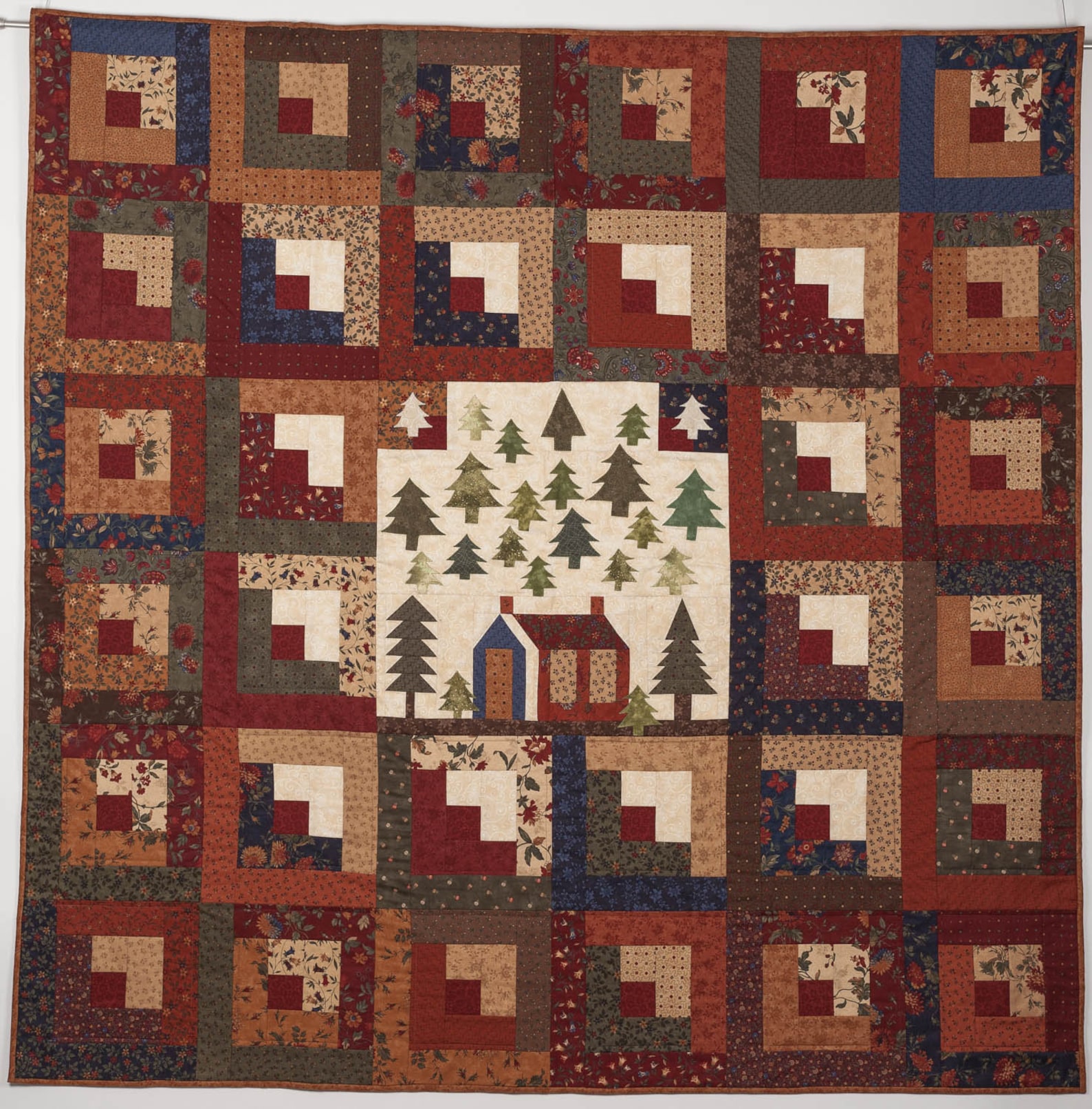 Cabin in the Woods Quilt Pattern - Etsy