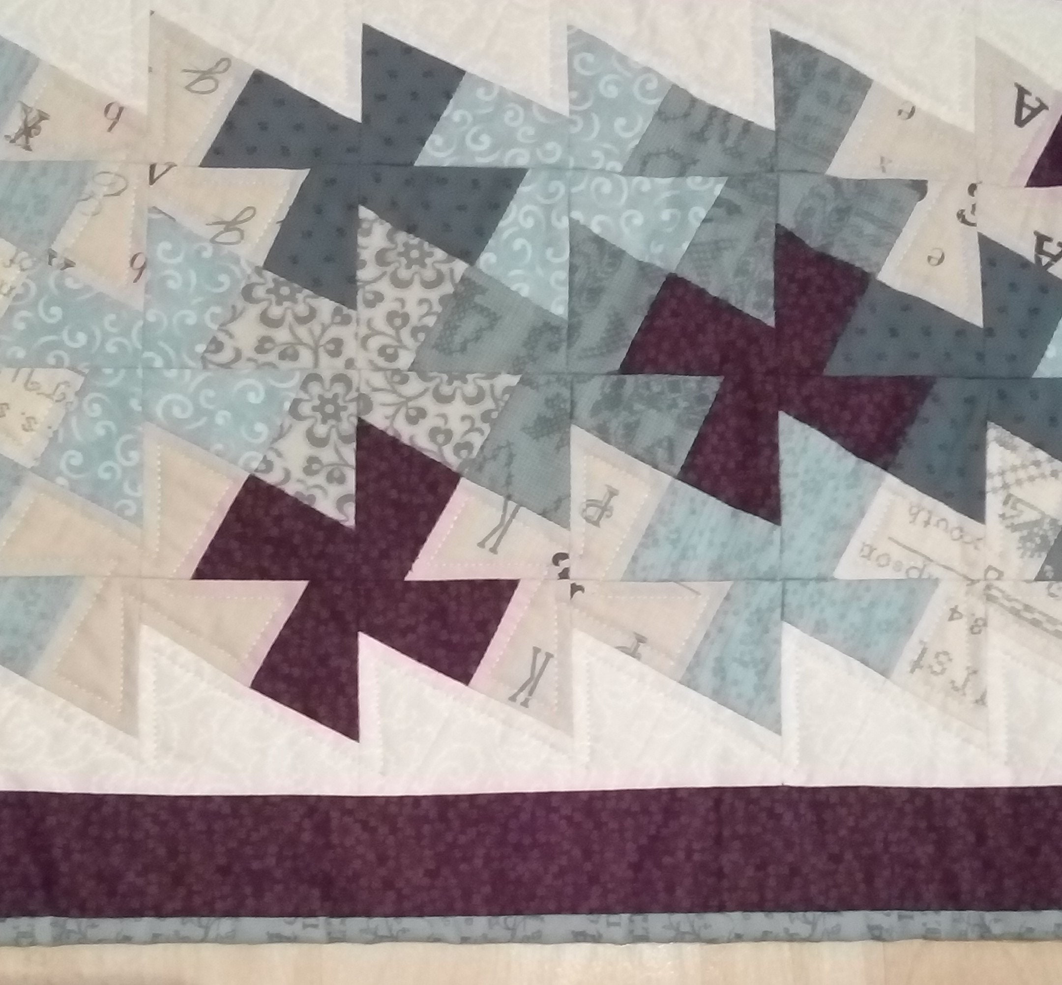 Easy Windmill Table Runner PDF - Etsy