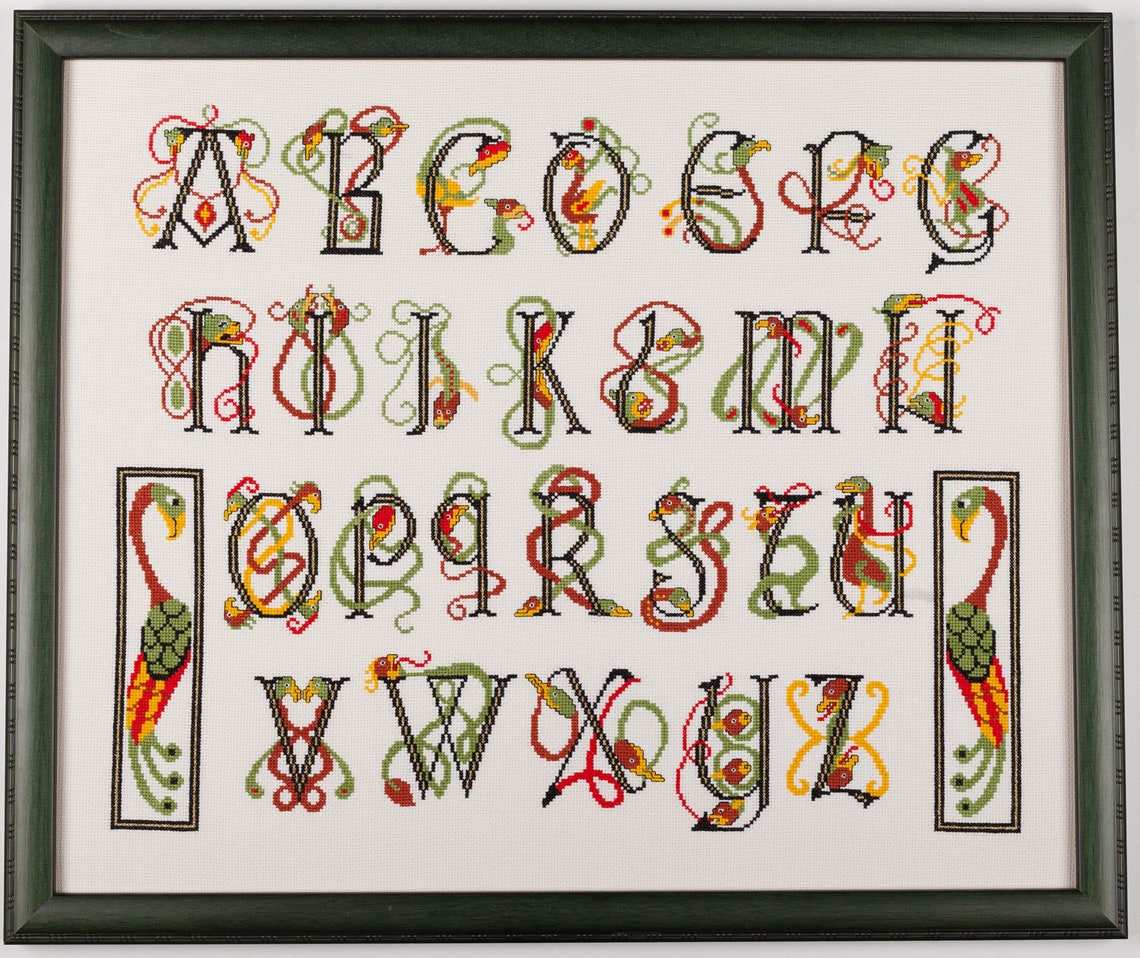 Celtic Zoomorphic Animal Sampler - Etsy