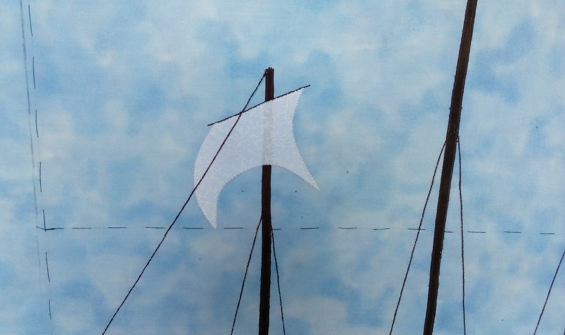 Pirate Ship Quilt Step-by-step PDF Pattern - Etsy