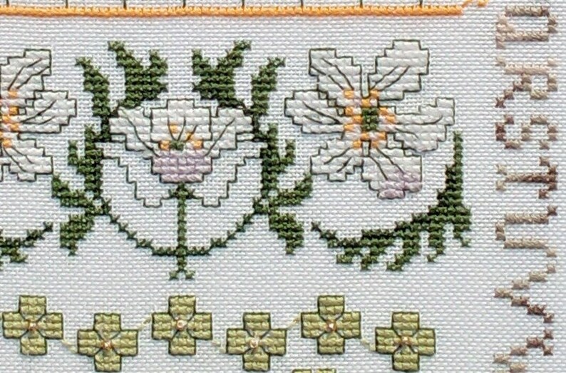 Spring Sampler Cross Stitch - Etsy