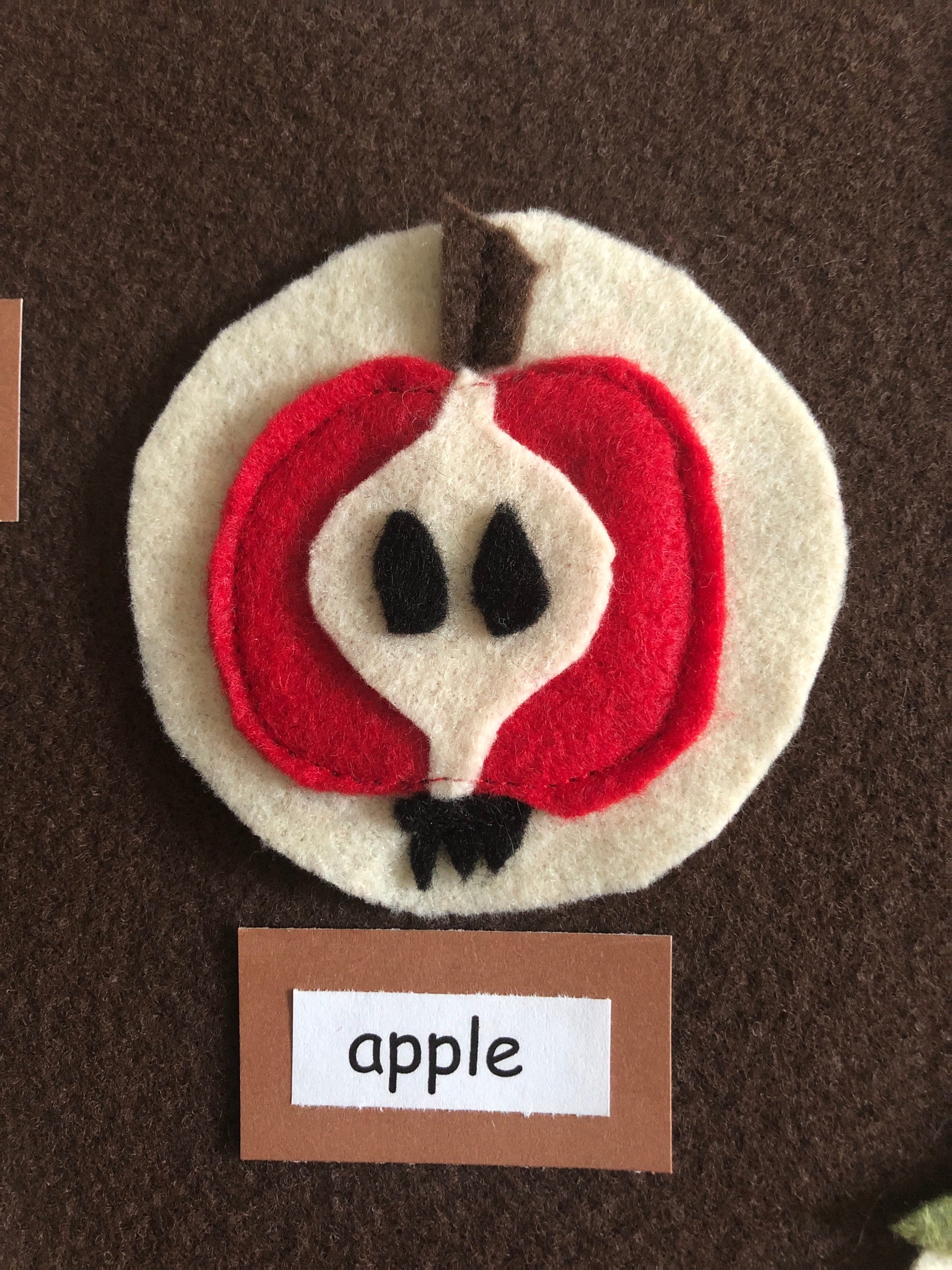 Montessori Lifecycle Apple Tree - Etsy