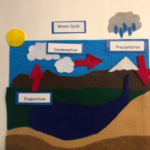 Montessori Water Cycle - Etsy