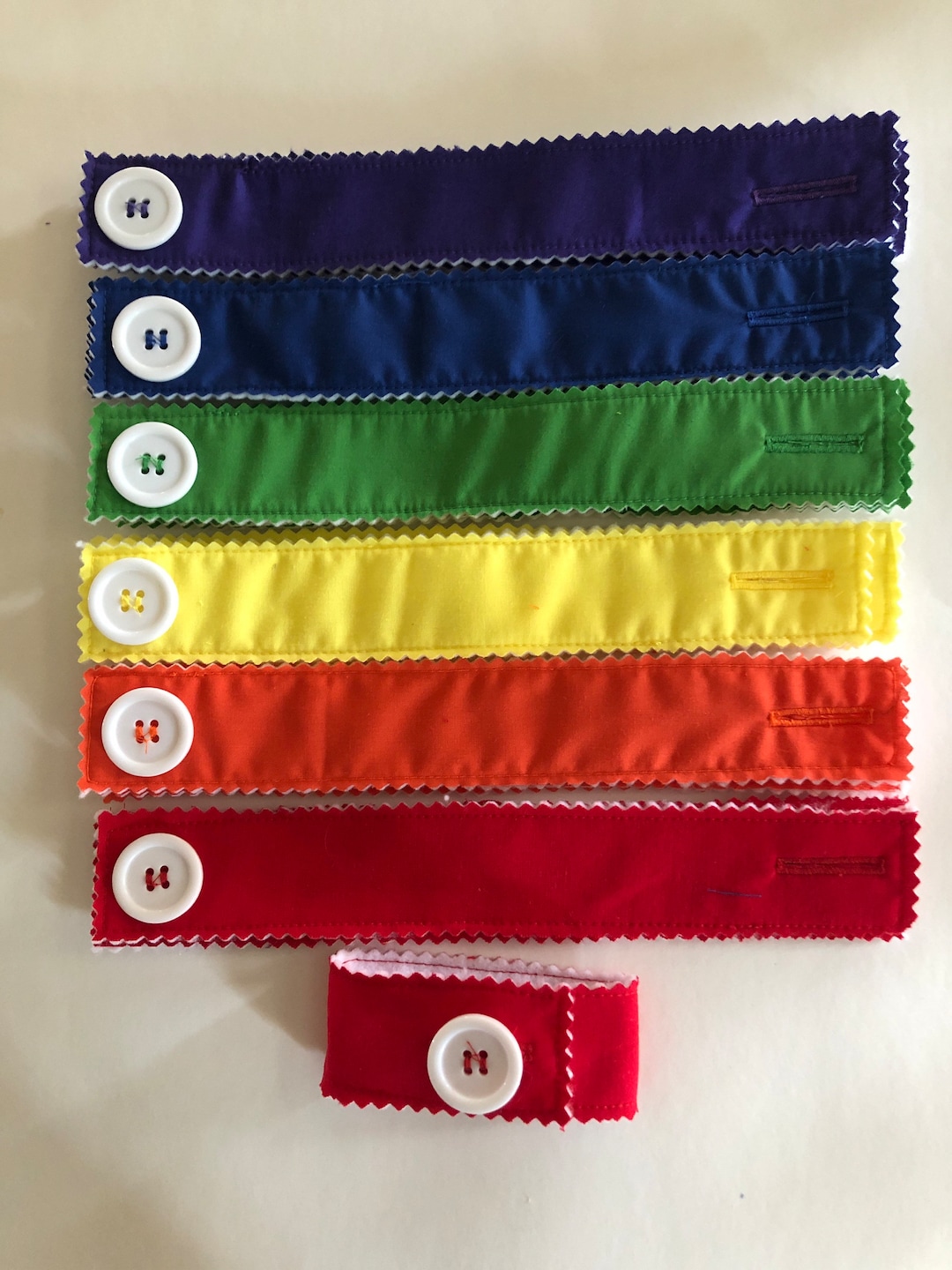 Button Chain Button Practice - Etsy