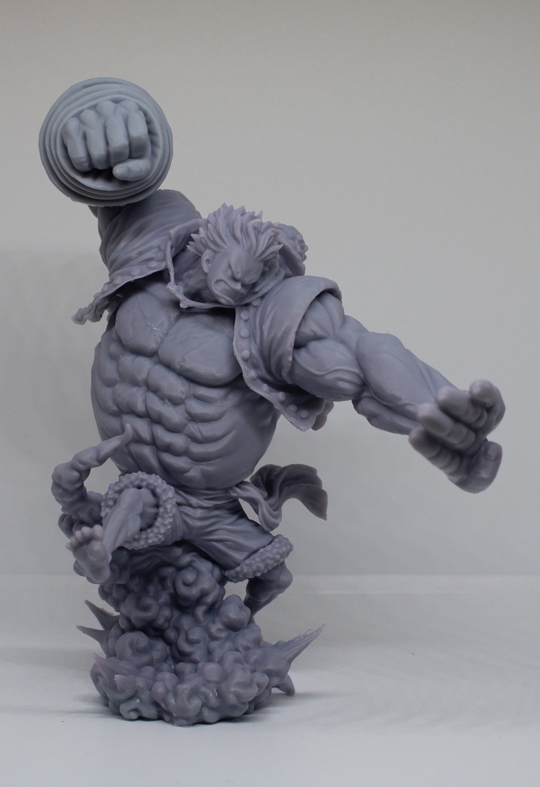 Luffy Gear 4 Bounce Man Ready to Paint 3D Printed - Etsy