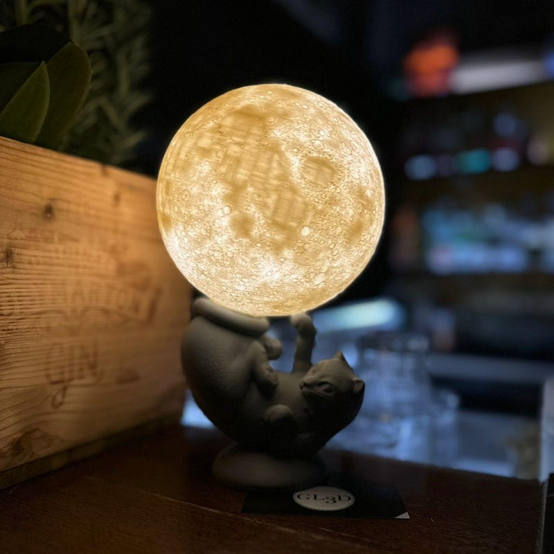 Cat Lamp - Etsy UK