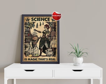 Science is Real Poster - Etsy