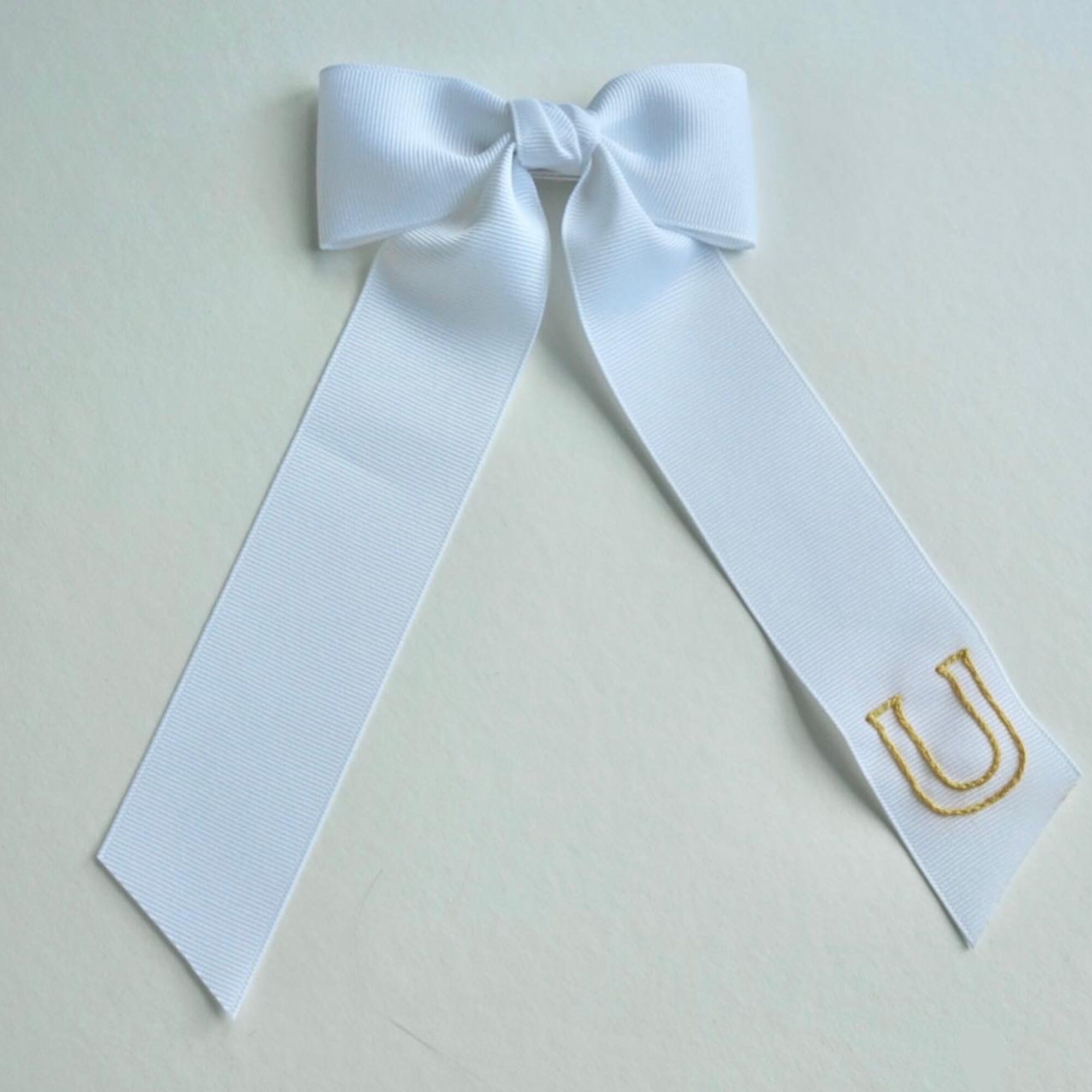 Custom School Logo Bow - Etsy