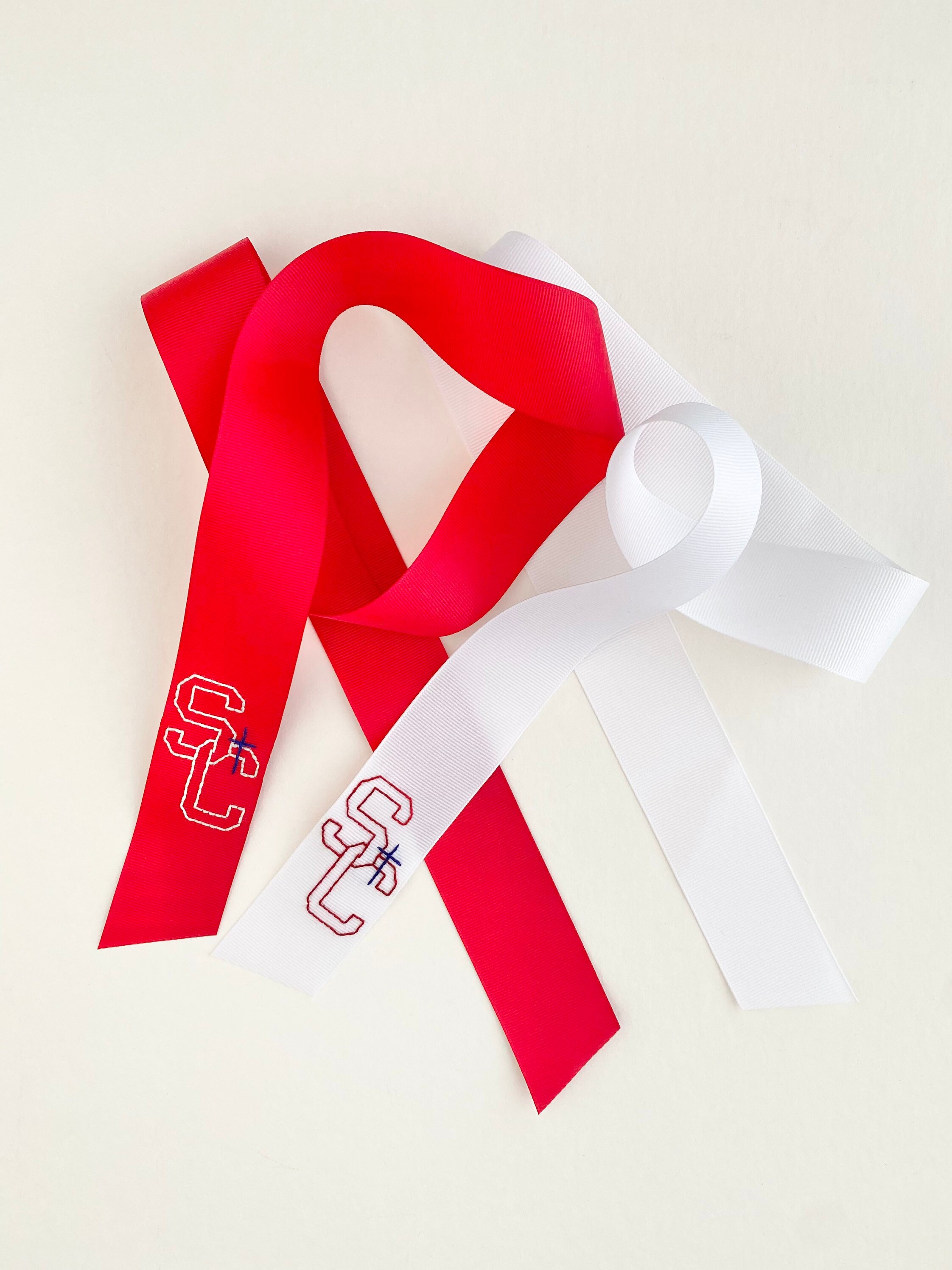 Custom School Logo Ribbon - Etsy