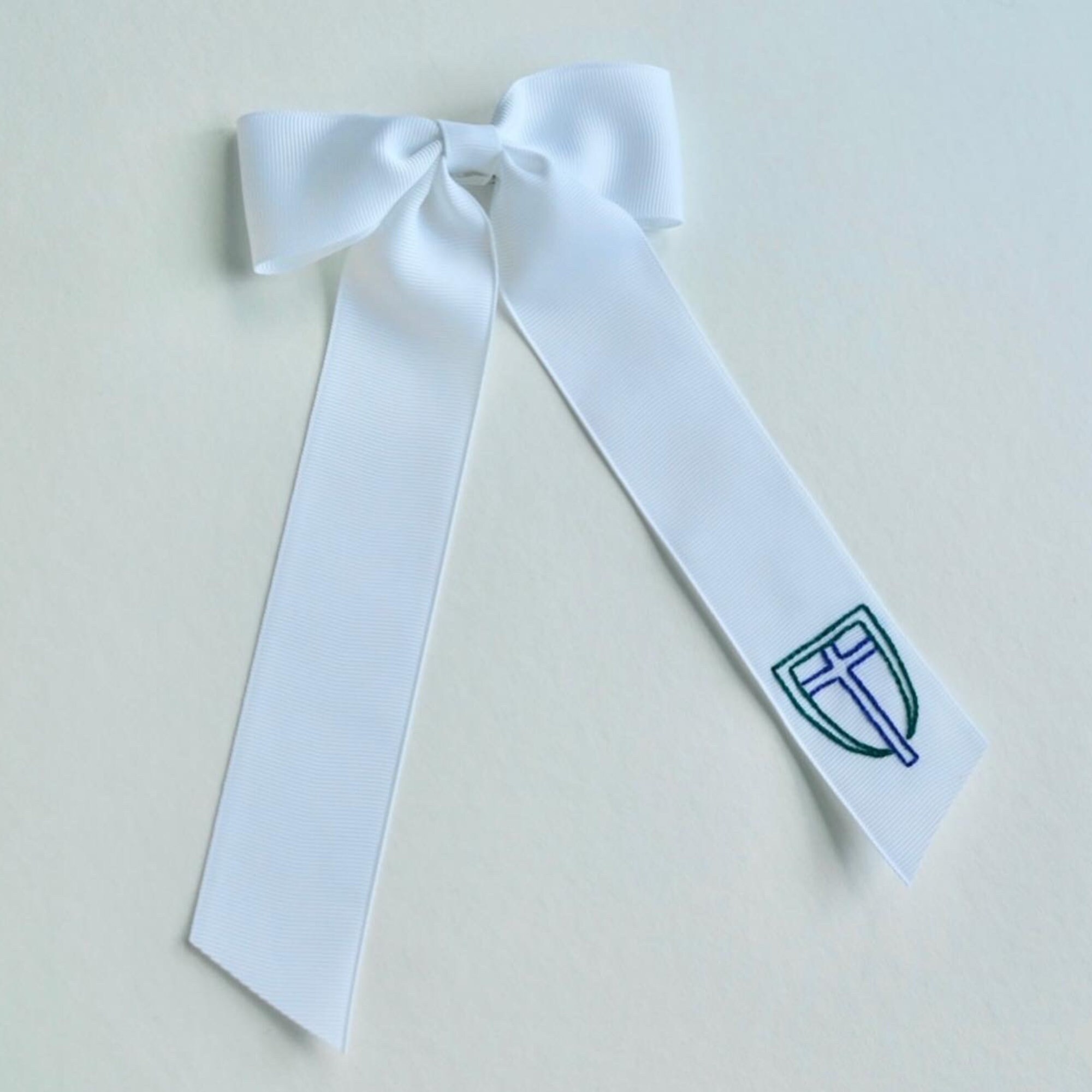 Custom School Logo Bow - Etsy