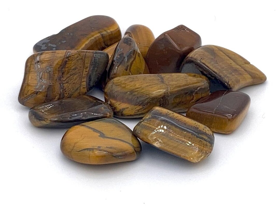 Tumbled Tiger's Eye (brown) - Etsy
