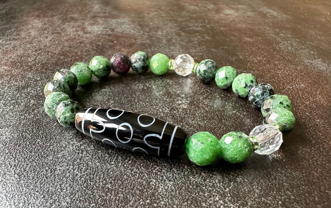 Dzi Stone 7 Eyes, High-quality Beads, Dzi Stone From Tibet, Dzi Bead ...