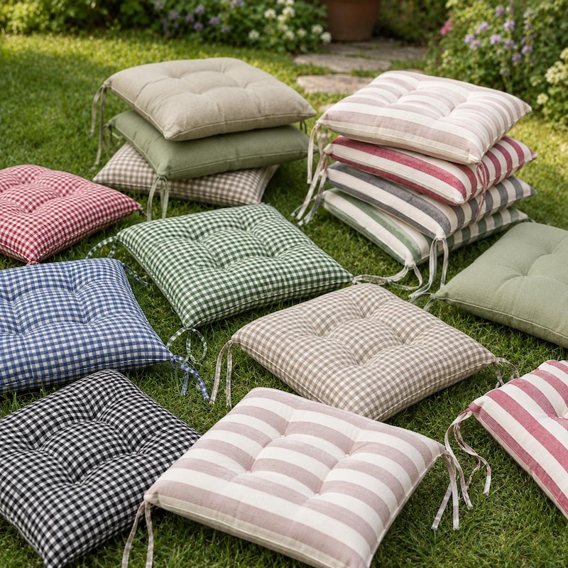 Handmade Gingham Cushions - Etsy