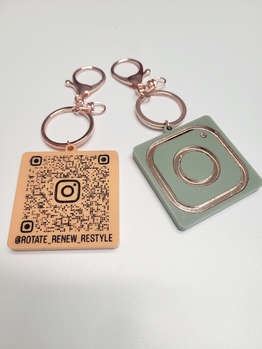 QR Code Keyrings - Etsy Australia