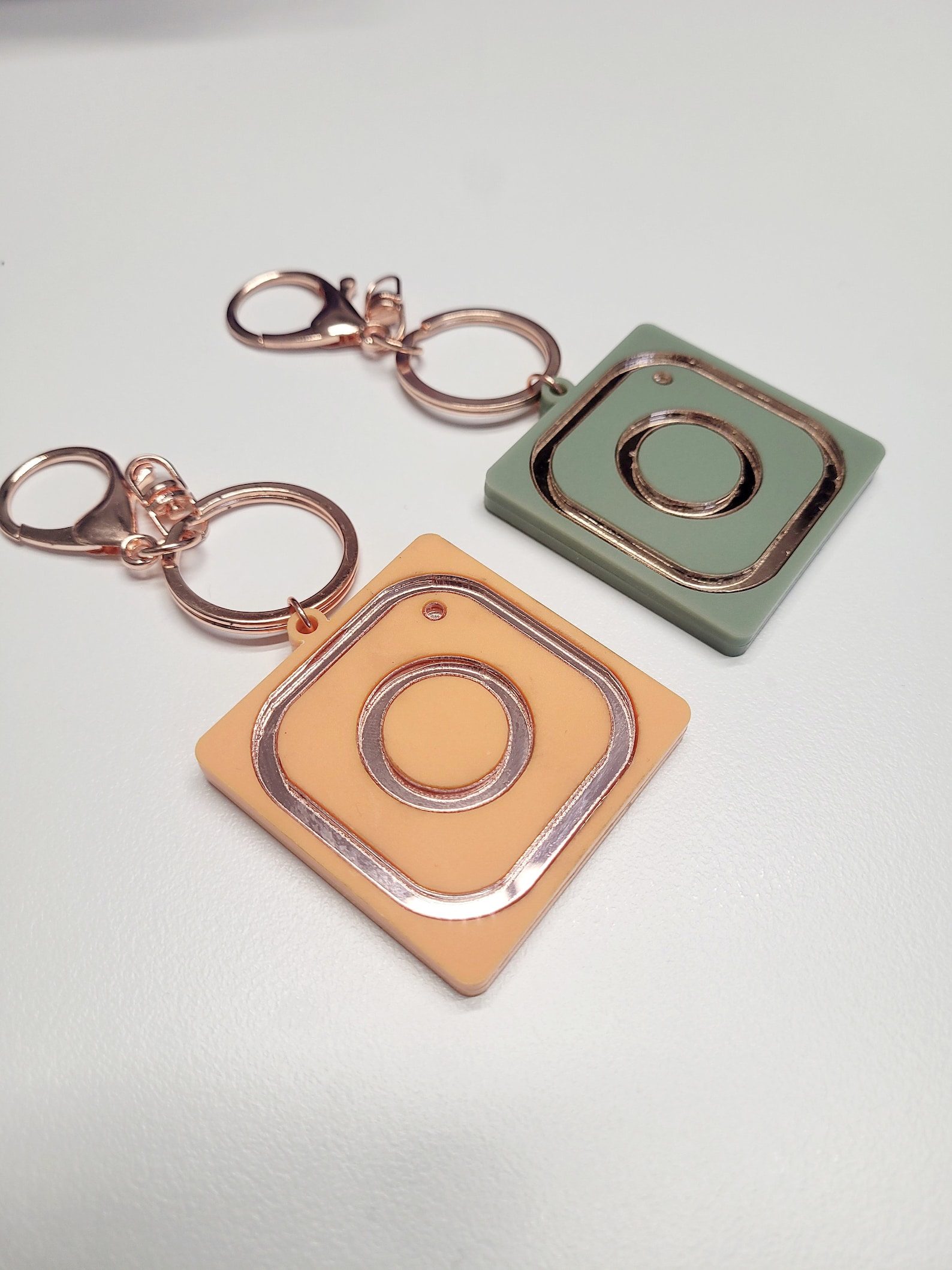 QR Code Keyrings - Etsy